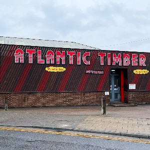 Our New Shop Front - with IRO Heat Treated Decking - Atlantic Timber