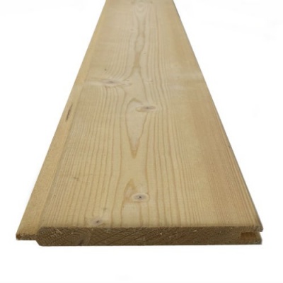 Clear Treated T&G V Cladding 16mm x 125mm - up to 3m - Atlantic Timber