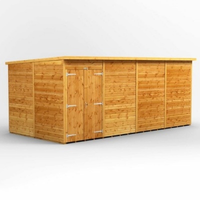 Power Pent Shed 16x8 | Garden Sheds - Atlantic Timber