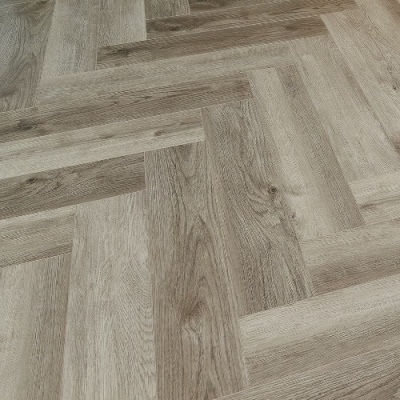 053 - Hydro Loc Rigid Core Herringbone SPC LVT Flooring - Atlantic Timber