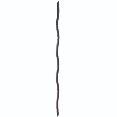 Wavy Iron Rake Spindle - Atlantic Timber