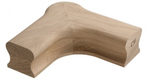 Benchmark Oak Level Quarter Turn Cap - Atlantic Timber