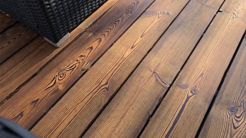 IRO Heat Treated Decking 150mm x 32mm - Atlantic Timber