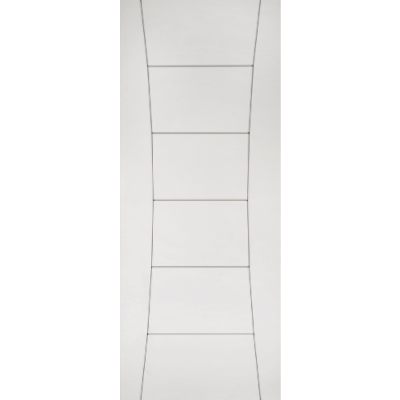 Internal Primed White Pamplona Door - Atlantic Timber