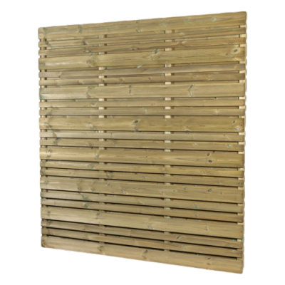 Tuscan Contemporary Fence Panel - Atlantic Timber