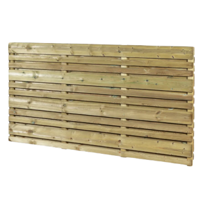 Tuscan Contemporary Fence Panel - Atlantic Timber