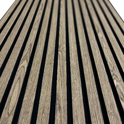Acoustic Wooden Slat Panels - Autumn Fragrant Wood - Atlantic Timber
