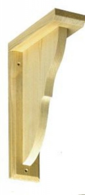 Classic Shelf Bracket Pine (Small) - Atlantic Timber