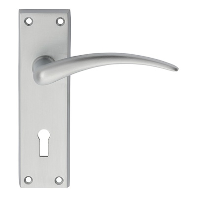 Wing Lever Door Handle on Various Backplates - Atlantic Timber