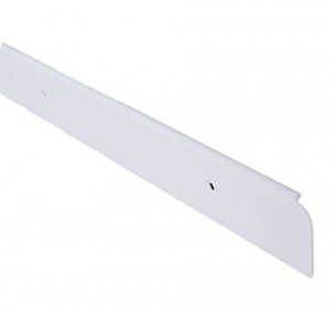 Worktop End Cap Trim 40mm White - Atlantic Timber