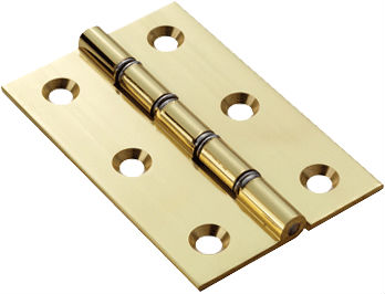 3" DSW Brass Butt Hinge - Atlantic Timber