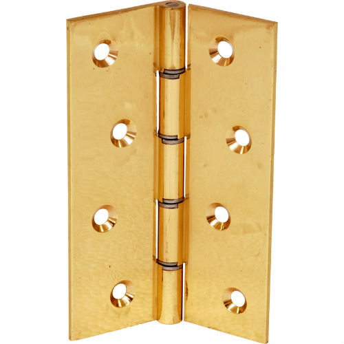 4" DSW Polished Brass Butt Hinge - Atlantic Timber