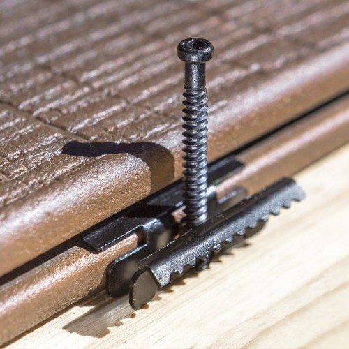 Eva Last I Series Composite Decking 5m2 Starter Clip Kit Atlantic Timber