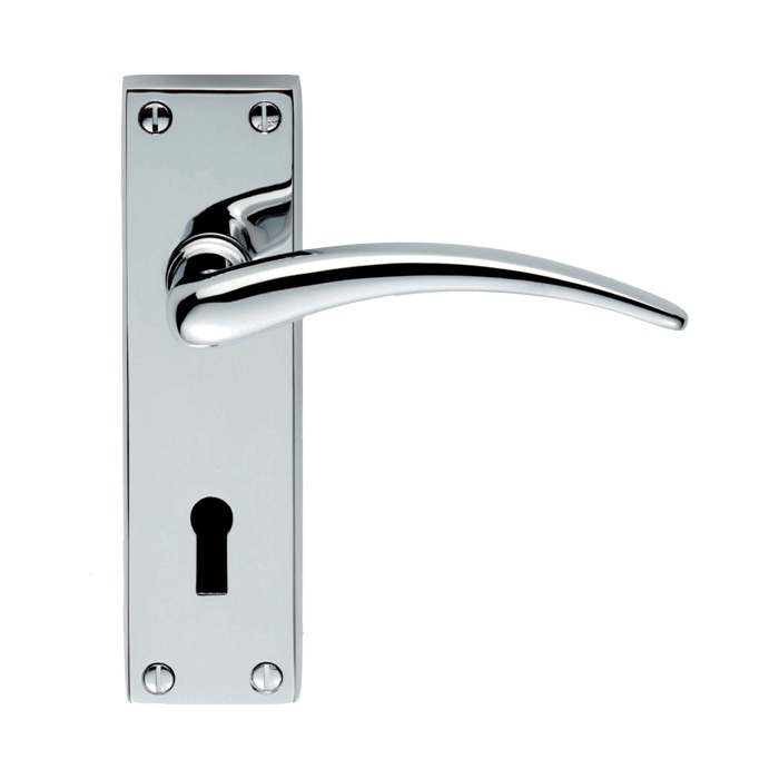 Wing Lever Door Handle on Various Backplates - Atlantic Timber