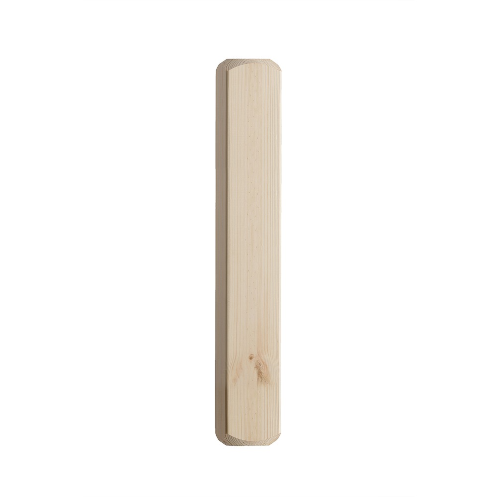 Benchmark Pine Drop Newel Base - Atlantic Timber