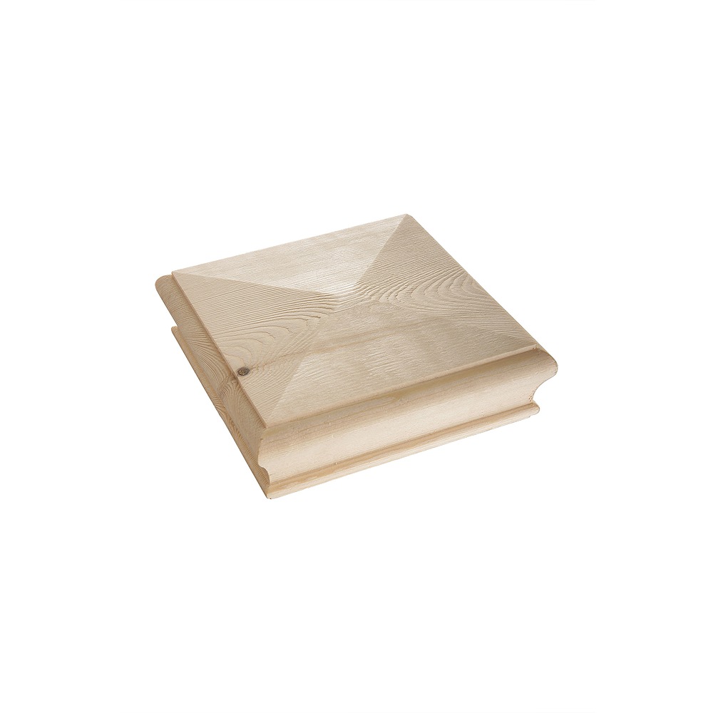 Benchmark Pine Pyramid Newel Cap - Atlantic Timber