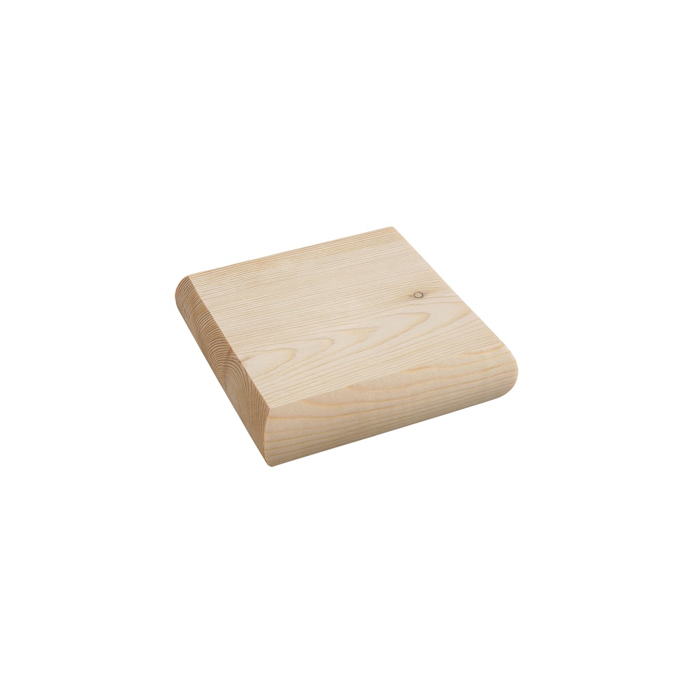 Benchmark Pine Low Profile Newel Cap - Atlantic Timber