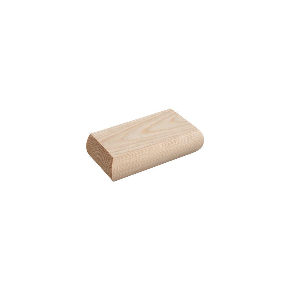 Benchmark Pine Low Profile Newel Cap Half - Atlantic Timber