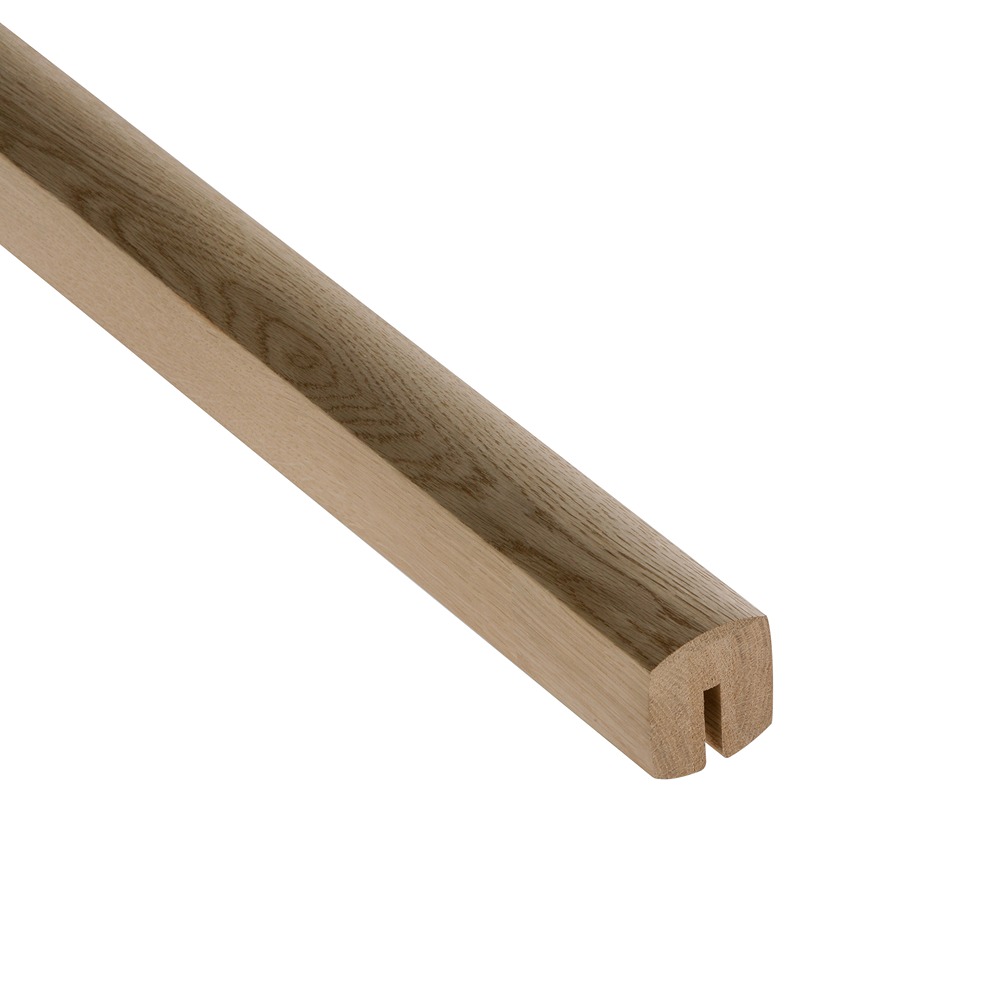 Reflections Oak Handrail Pre-Grooved 2.4m - Atlantic Timber