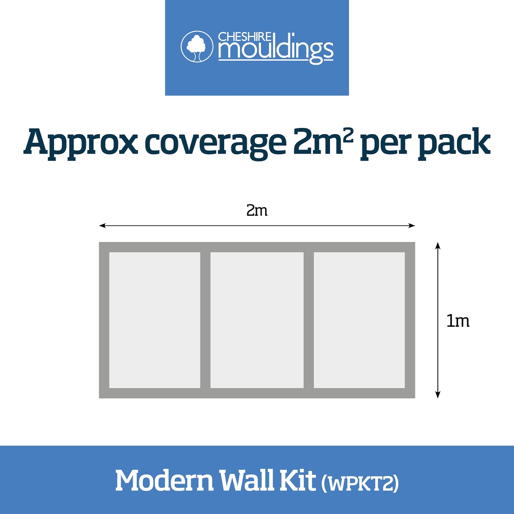 Modern Wall Panelling Kit - Atlantic Timber