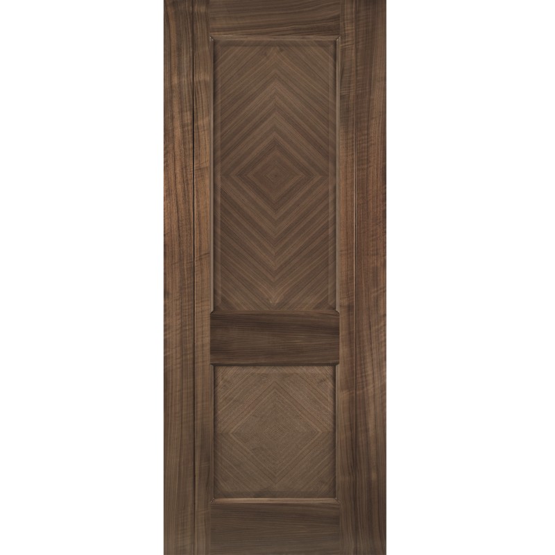 Internal Pre-Finished Walnut Kensington Door - Atlantic Timber