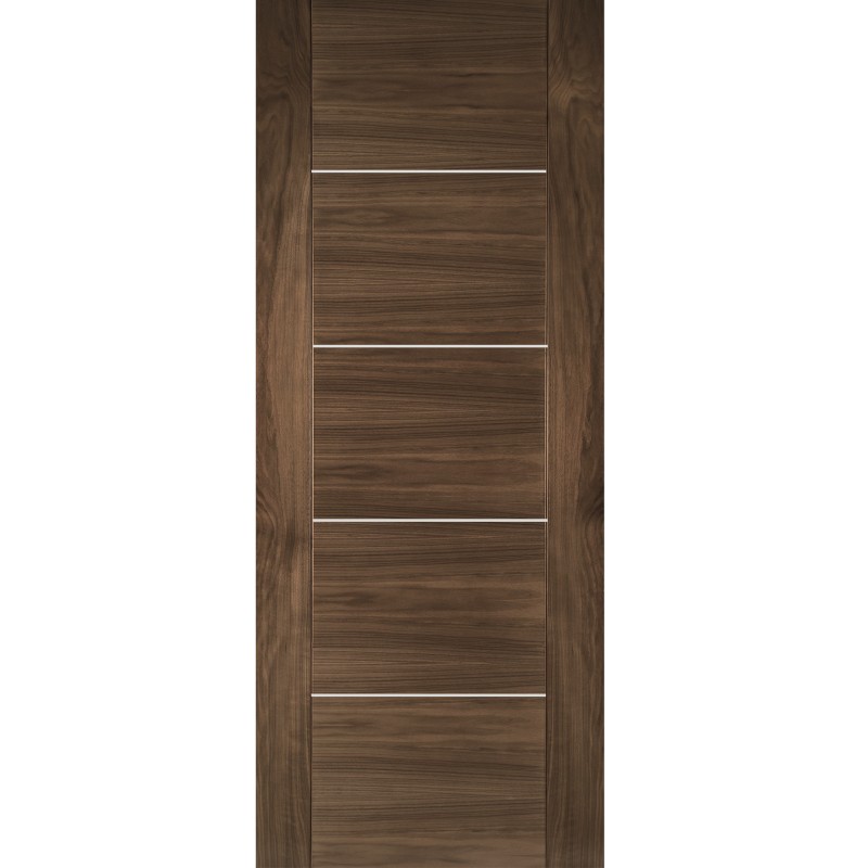 Internal Pre-Finished Walnut Valencia Door - Atlantic Timber