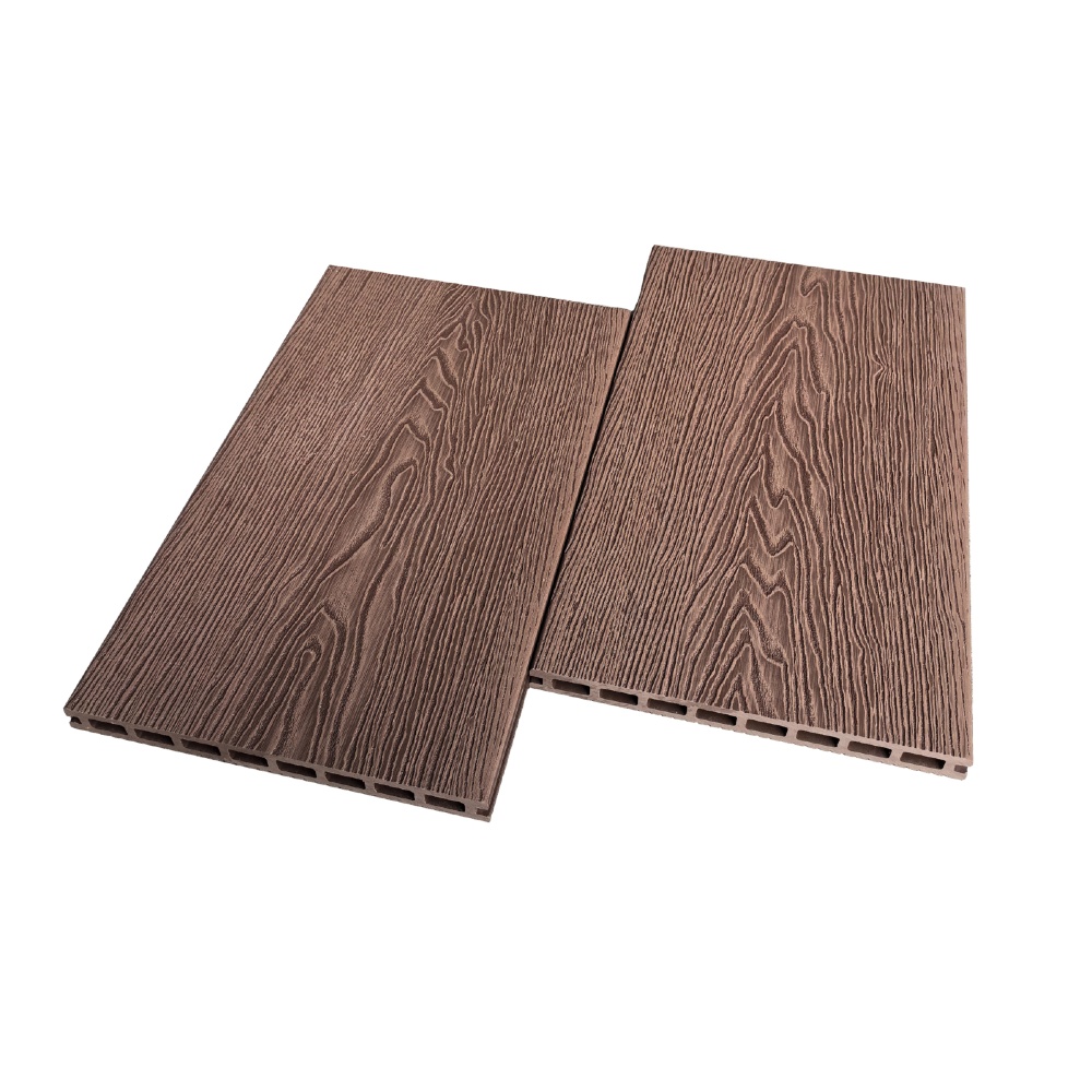 Easy Composite Decking Wide Board 235mm - Dark Brown - Atlantic Timber