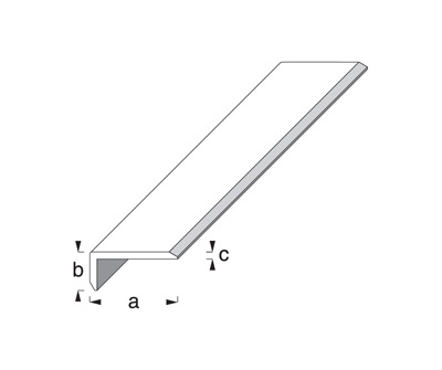 19 x 8mm Anodised Aluminium Edge Protection 1000 - Atlantic Timber