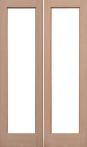 External Hemlock Pattern 20 Unglazed Door Pairs - Atlantic Timber