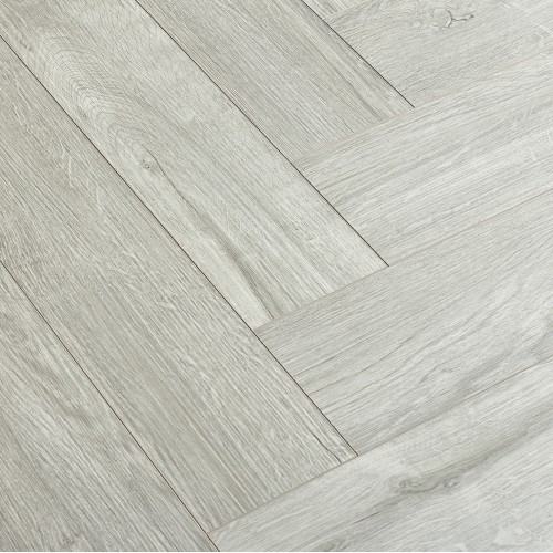 087 - Hydro Loc Rigid Core Herringbone SPC LVT Flooring - Atlantic Timber