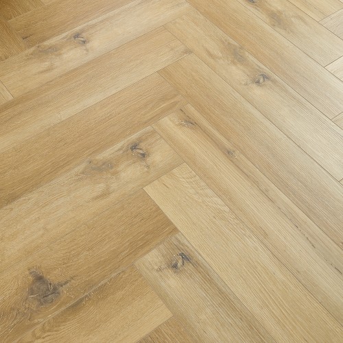 301 - Hydro Loc Rigid Core Herringbone SPC LVT Flooring - Atlantic Timber