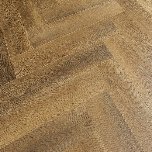 452 - Hydro Loc Rigid Core Herringbone SPC LVT Flooring - Atlantic Timber
