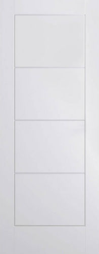 Internal White Moulded Ladder Door - Atlantic Timber