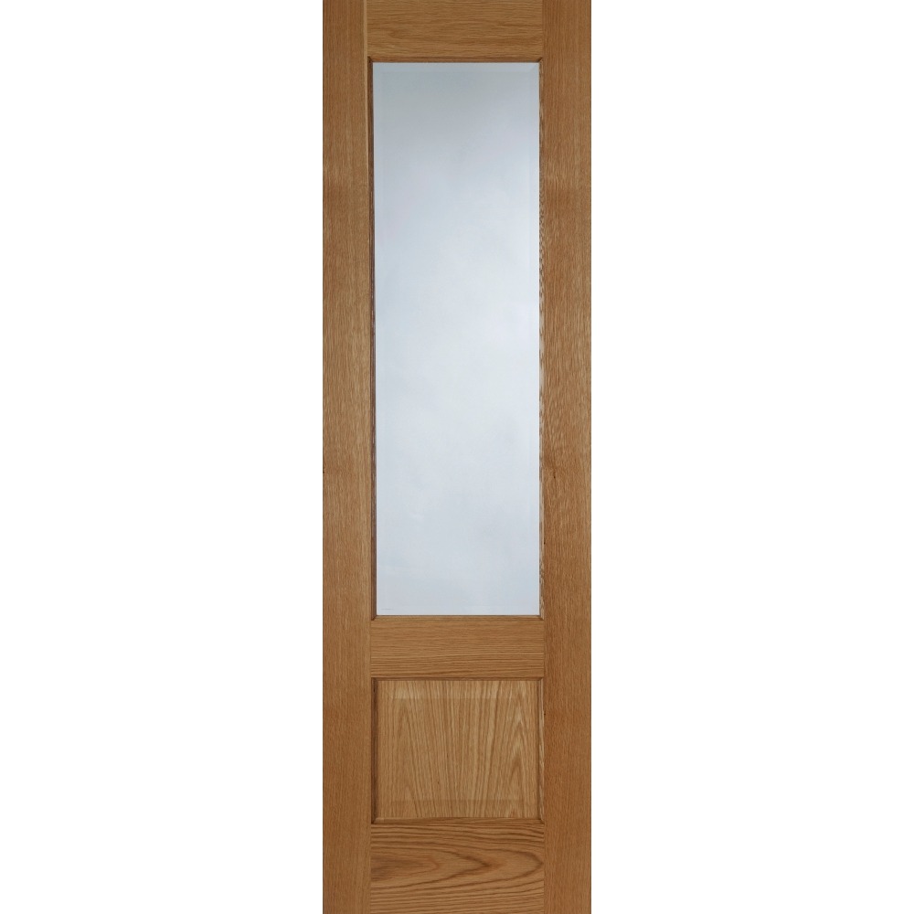 Internal Pre-Finished Oak Chiswick 1 Light Glazed Door - Atlantic Timber