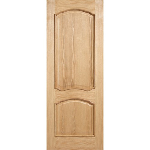 Internal Oak Louis Door with Raised Mouldings - Atlantic Timber