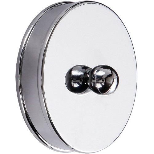 Chrome Short End Cap Pack of 2 - Atlantic Timber