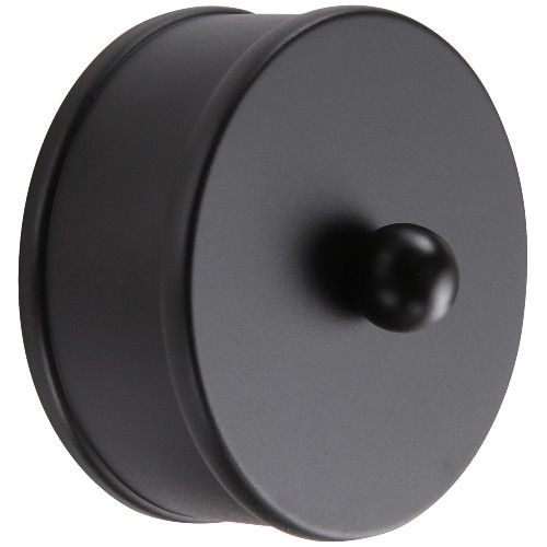 Black Medium End Cap Pack of 2 - Atlantic Timber