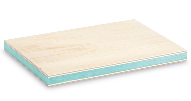 18mm Efficiency Ultralight Poplar Plywood 8' x 4' - Atlantic Timber