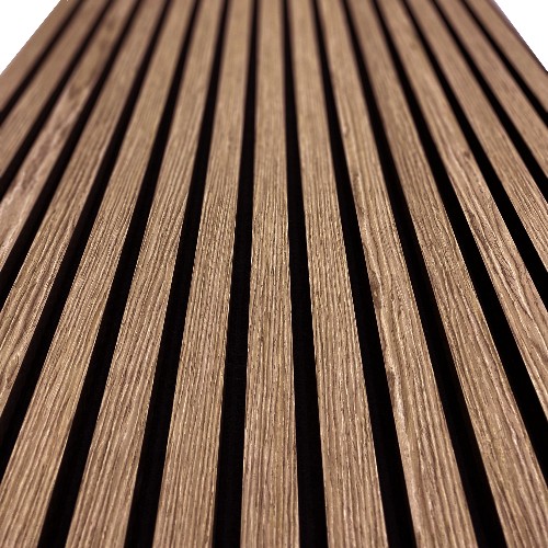 Acoustic Wooden Slat Panel - Walnut. Acoustic Wall Panel - Atlantic Timber