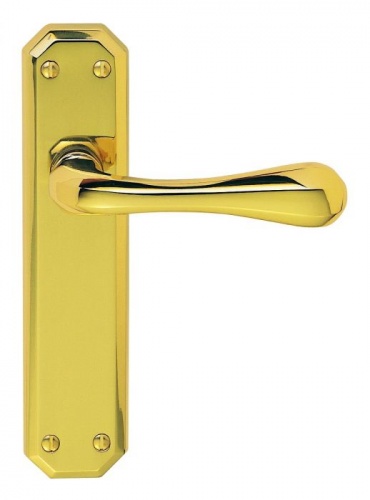 Eden Lever on Latch Backplate - Atlantic Timber
