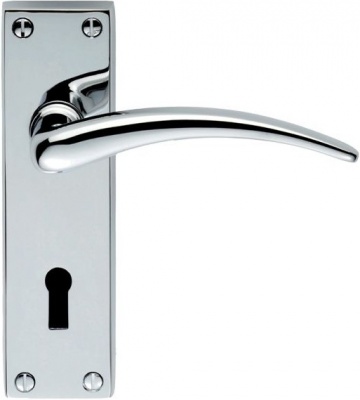 Wing Lever Door Handle on Various Backplates - Atlantic Timber