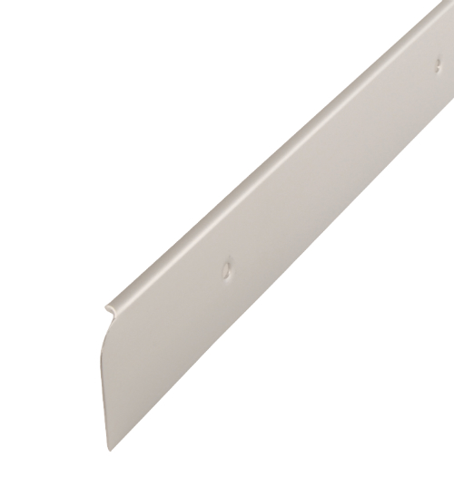 Worktop End Cap Trim 30mm Matt Silver - Atlantic Timber