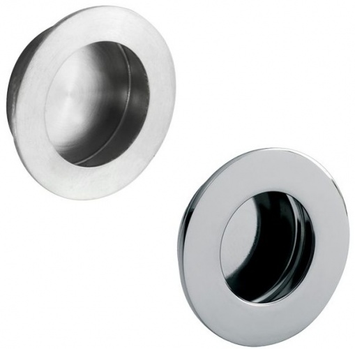 Steelworx Small Circular Flush Pull Handle - Atlantic Timber