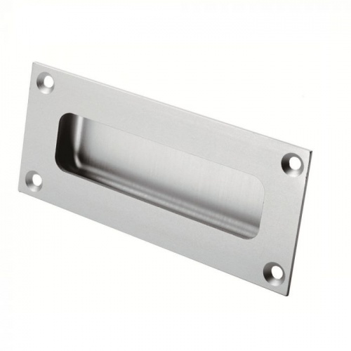 Aluminium Rectangular Flush Pull Handle - Atlantic Timber