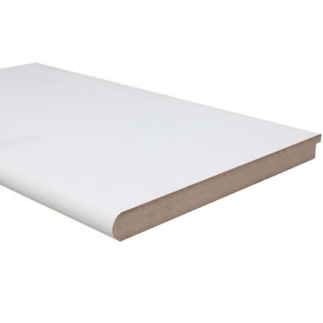 25mm x 294mm (12") Pre-Primed White MDF Window Board - Atlantic Timber