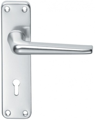 Eurospec Aluminium Lever on Lock Backplate - Atlantic Timber