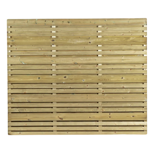 Tuscan Contemporary Fence Panel - Atlantic Timber