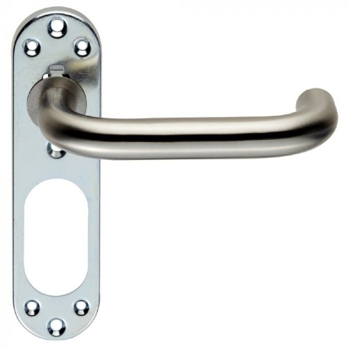 Stainless Steel Safety and Straight Lever on Inner Backplate - Atlantic ...