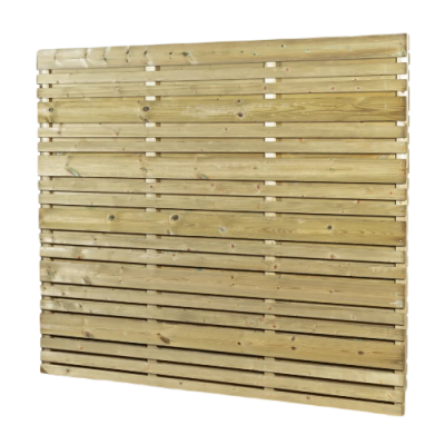 Tuscan Contemporary Fence Panel - Atlantic Timber