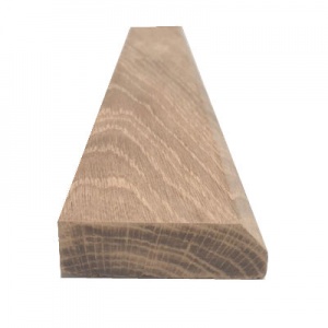 Solid Oak Architrave Mini Chamfer Pattern 70mm x 20mm x 2.4m - Atlantic ...